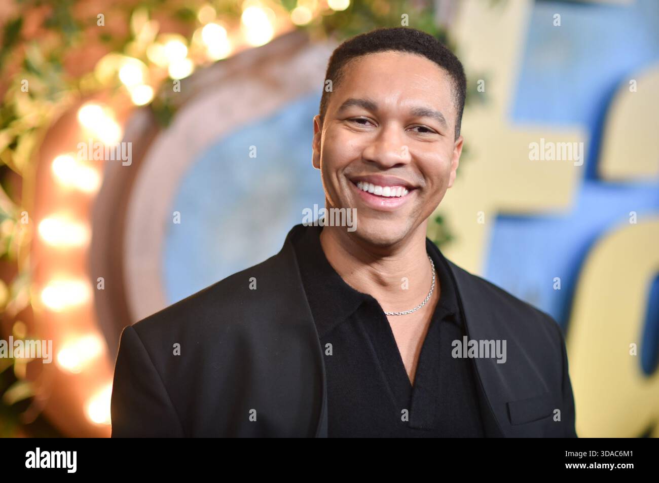 Aaron Moten arrives at the premiere of "Fallout" on Monday, Dec. 8 ...