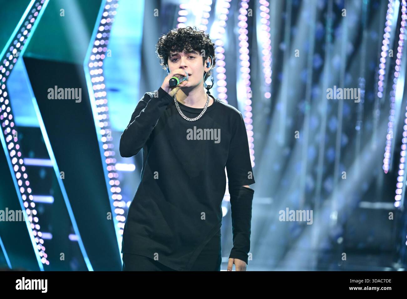 Rome: Rai Studios, Via Asiago. Sanremo Giovani broadcast. Semi-final ...