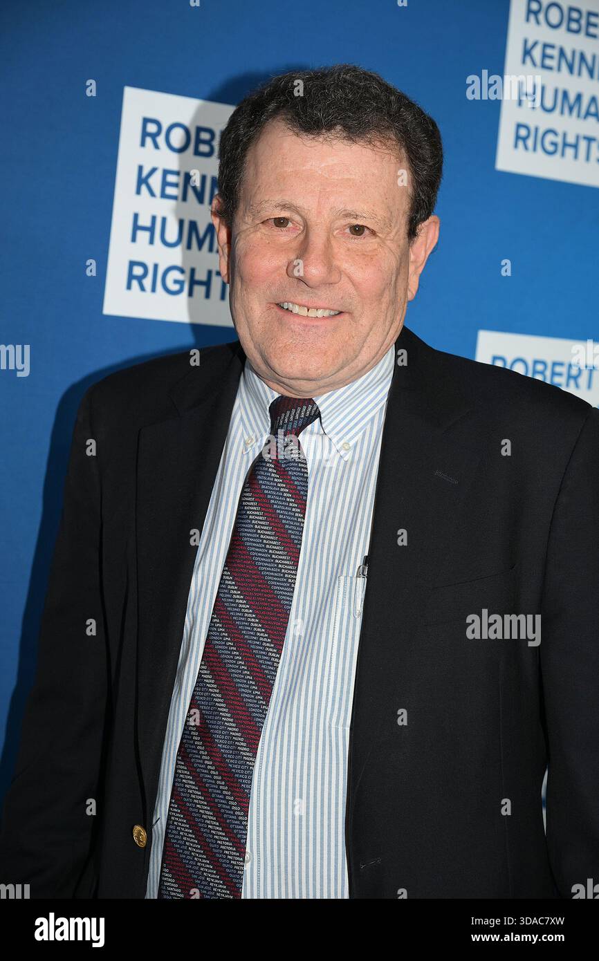 Nicholas Kristof attends The Robert F. Kennedy Human Rights Ripple of ...