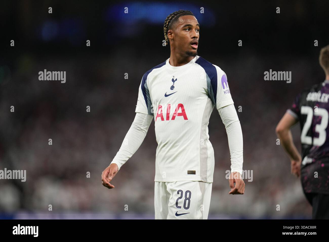 Wilson Odobert of Tottenham Hotspur during the UEFA Champions League ...