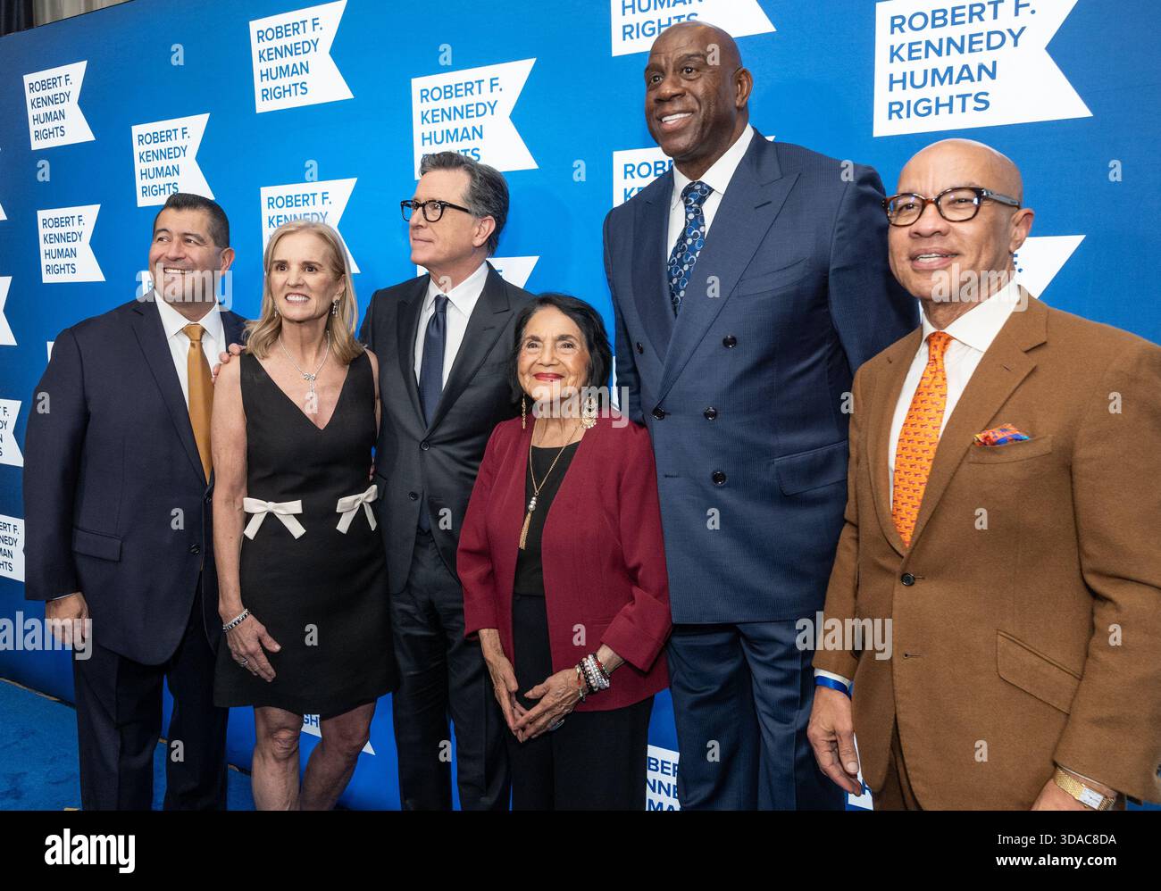 Martin Cabrera Jr., Kerry Kennedy, Stephen Colbert, Dolores Huerta ...