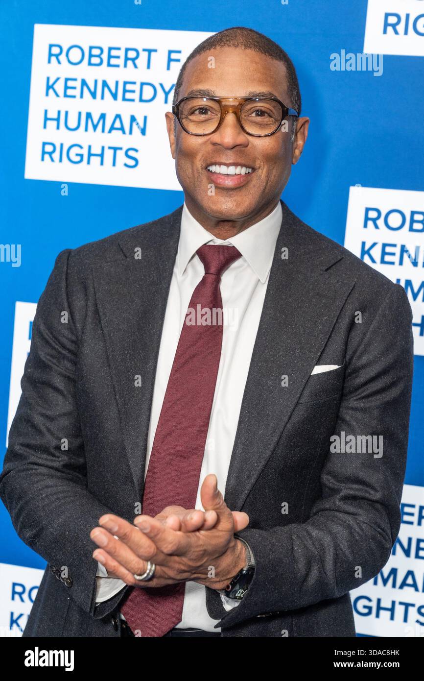 Don Lemon attends Robert F. Kennedy Human Rights Ripple of Hope annual ...