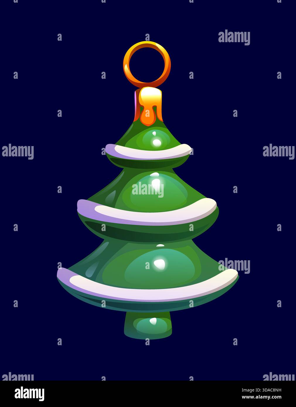 Icon christmas toy flat Stock Vector Images - Alamy