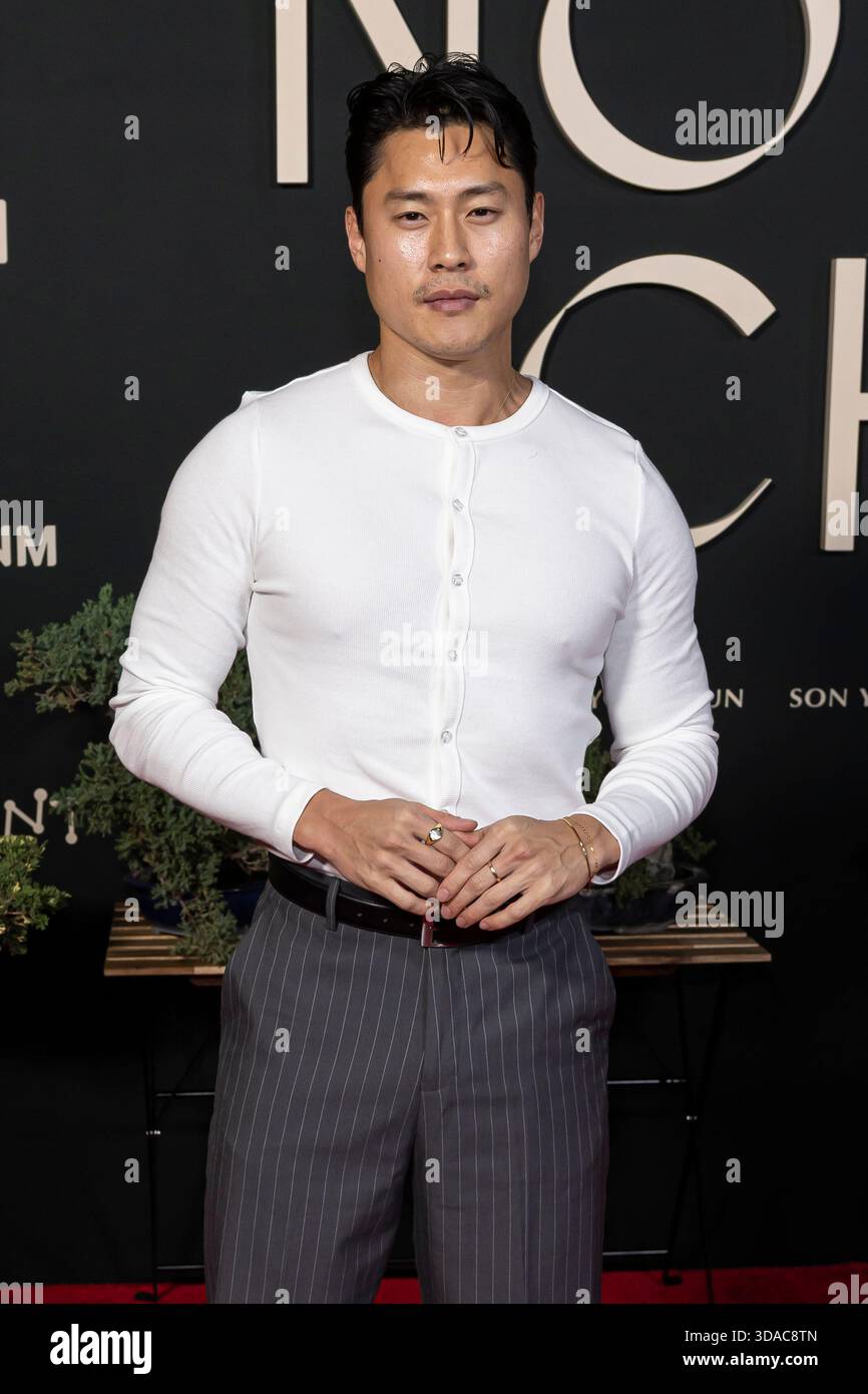 Jon Moon attends the arrivals of the Los Angeles Premiere of “NO OTHER ...