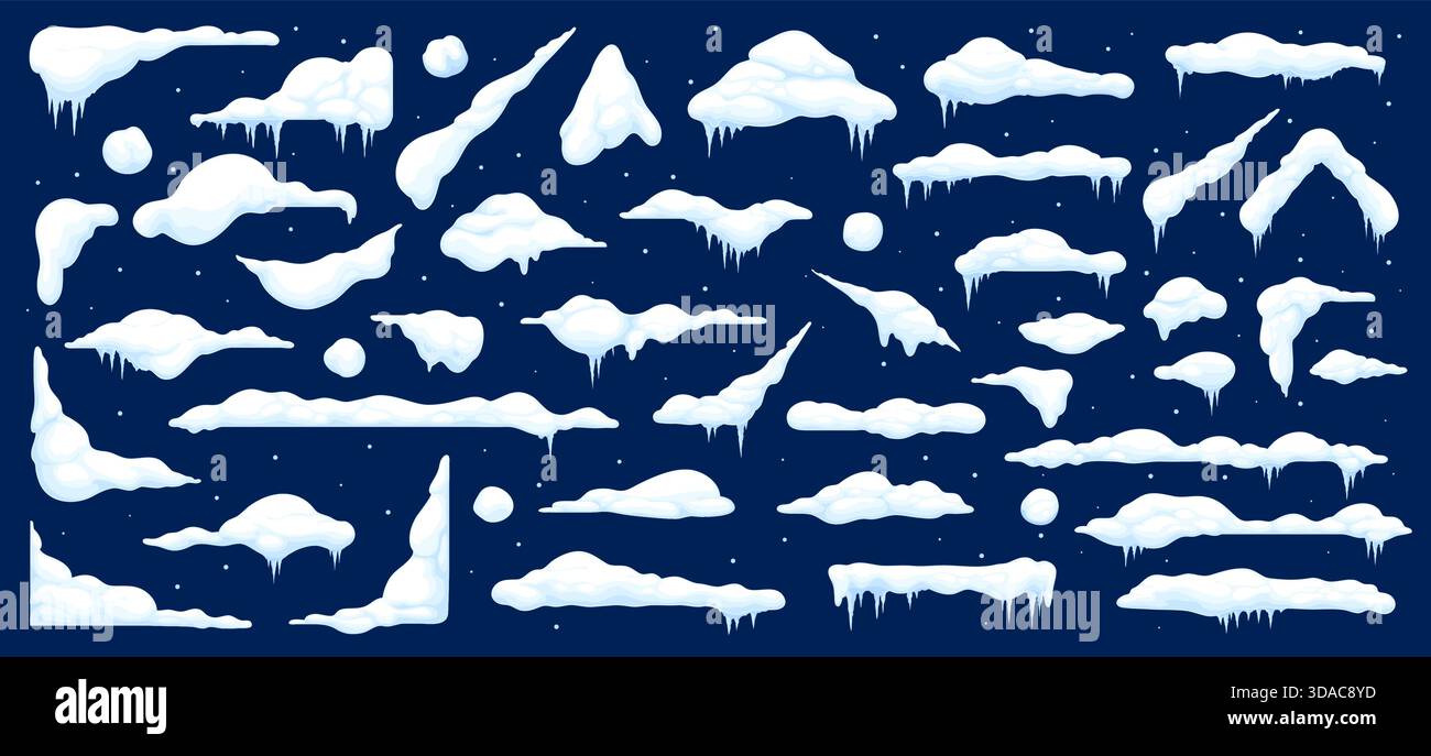 Ice frozen on roof Stock Vector Images - Alamy