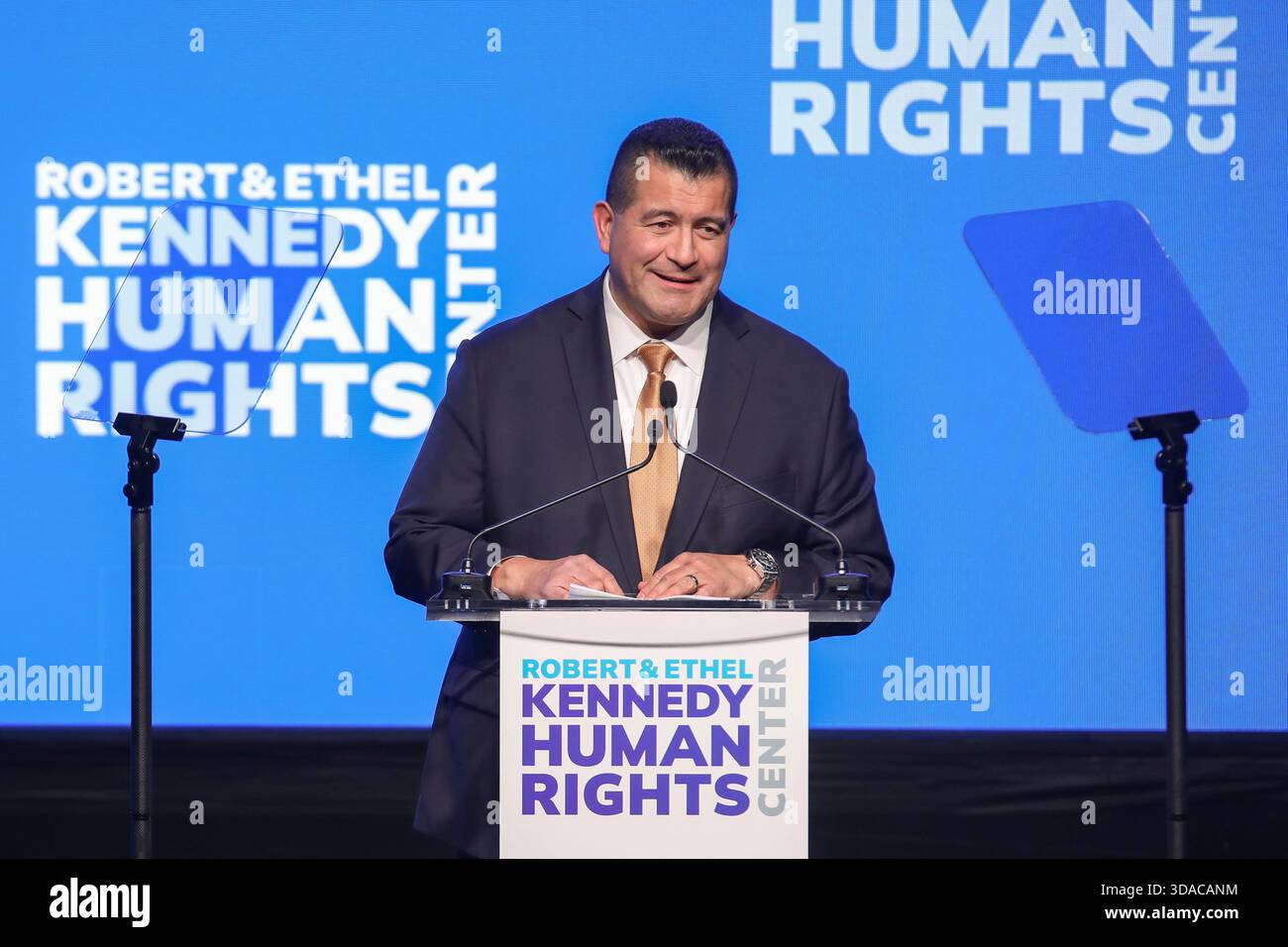 Martin Cabrera, Jr. delivers remarks at the annual Robert F. Kennedy ...
