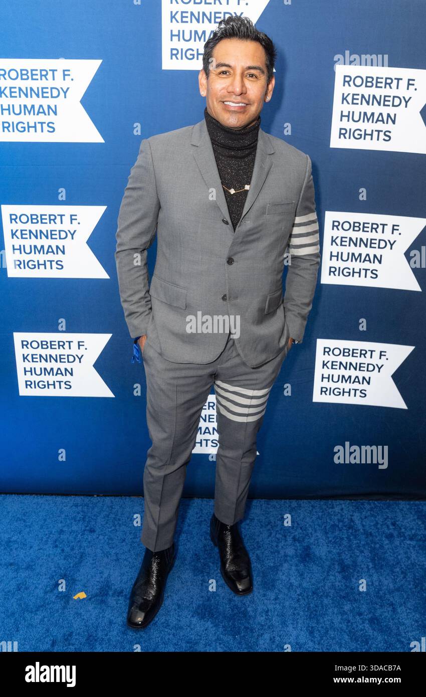 Eloy Mendez attends Robert F. Kennedy Human Rights Ripple of Hope ...