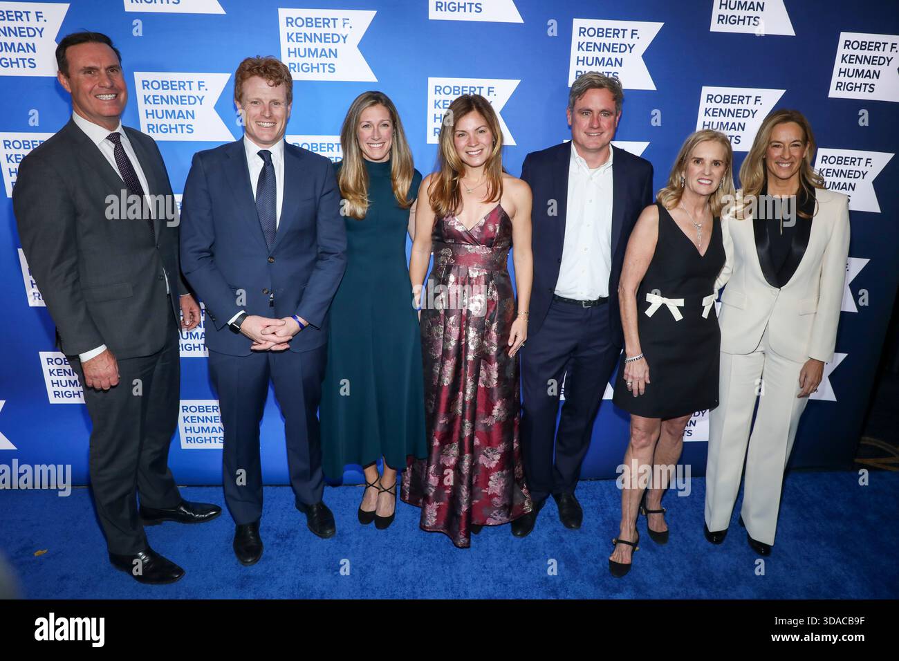 Jason Hedberg, from left, Joe Kennedy III, Lauren Birchfield Kennedy ...