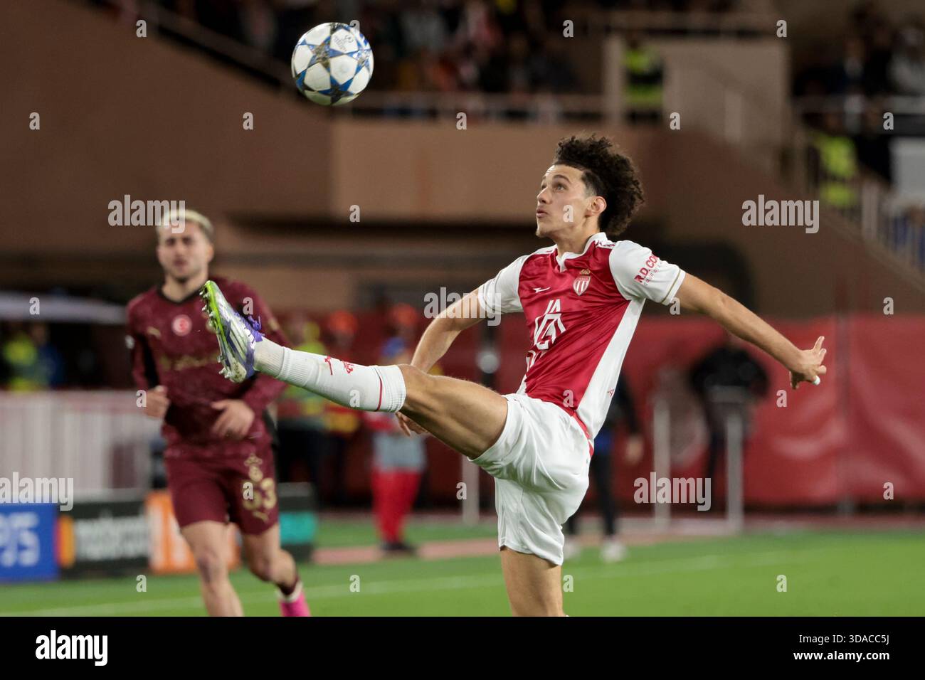Maghnes Akliouche of Monaco during the UEFA Champions League, League ...