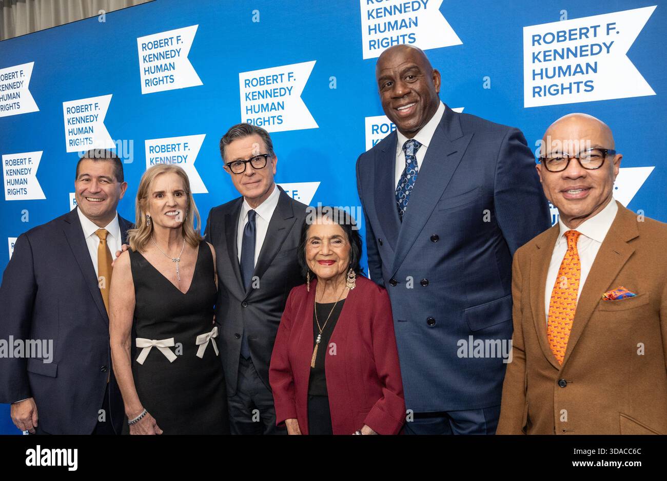 Martin Cabrera Jr., Kerry Kennedy, Stephen Colbert, Dolores Huerta ...