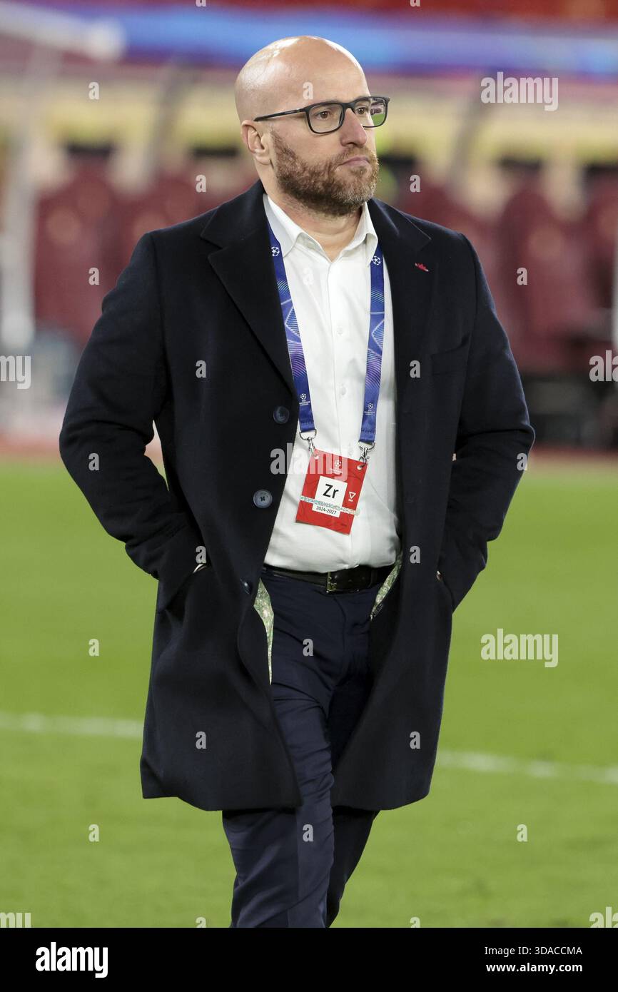 Director of AS Monaco Thiago Scuro during the UEFA Champions League, League phase, MD6 football ...