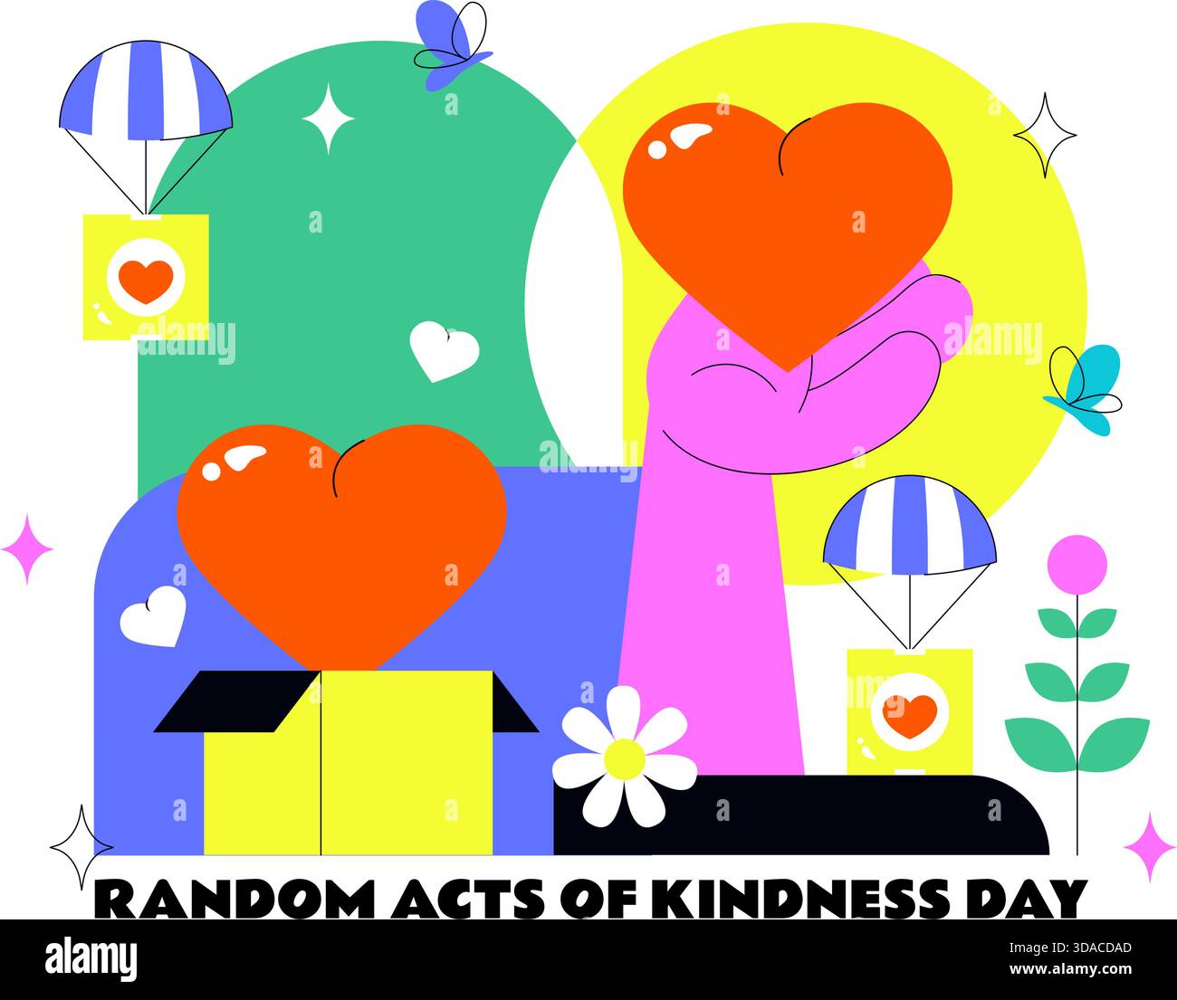Random act of kindness day Stock Vector Images - Alamy