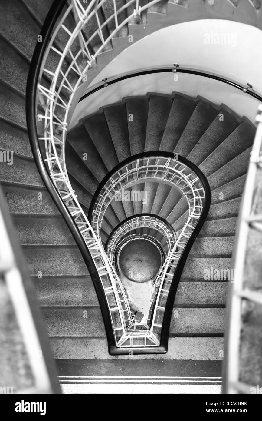 Prague cafe view Black and White Stock Photos & Images - Alamy