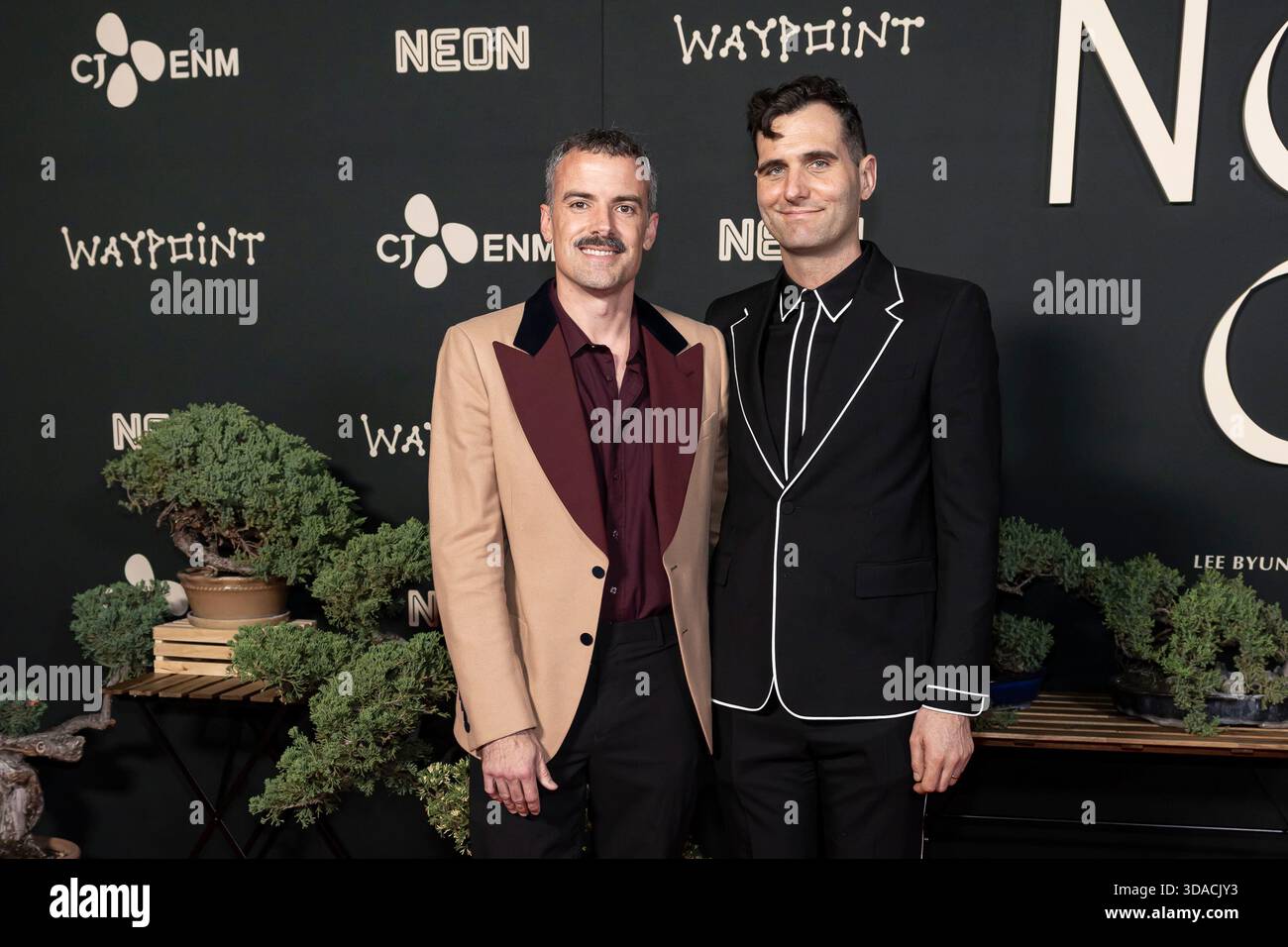 Simon Haas and Carey O’Donnell attend the arrivals of the Los Angeles ...