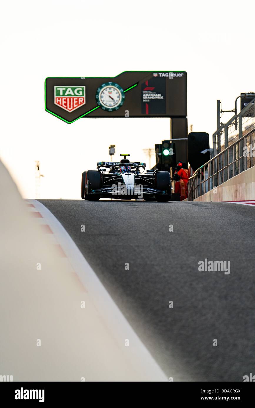 Mercedes-AMG PETRONAS F1 Team's Italian driver Andrea Kimi Antonelli ...