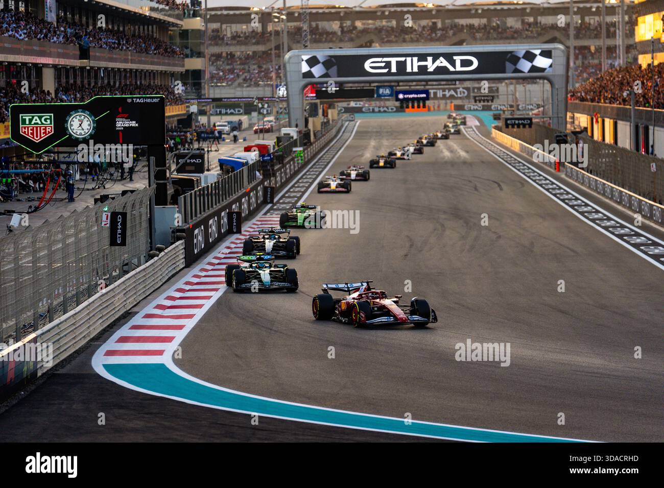 Scuderia Ferrari HP F1 Team's Monegasque driver Charles Leclerc ...