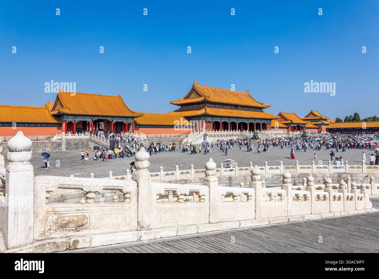 Beijing, China - October 2, 2025: Capturing historic Forbidden City ...