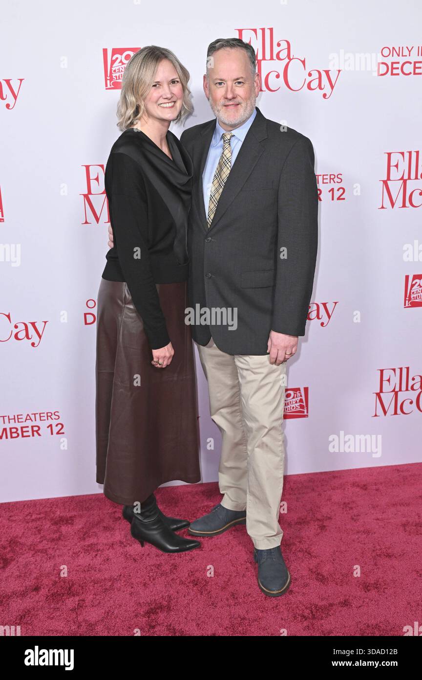 Christine Meier und Seth Meier bei der Weltpremiere des Kinofilms Ella ...