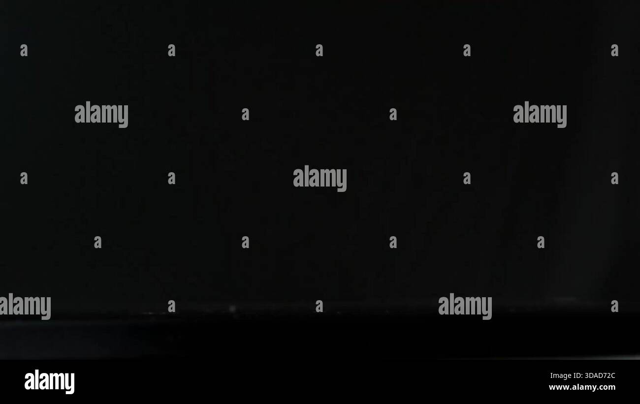 Blank dark screen frame is being shown in flat design, with technology ...