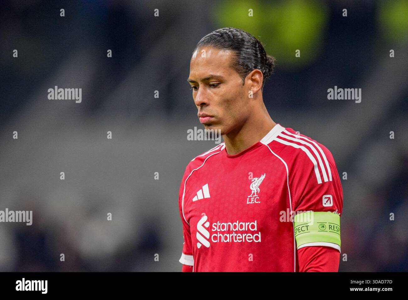 Milano, Italy. 09th, December 2025. Virgil van Dijk of Liverpool seen ...