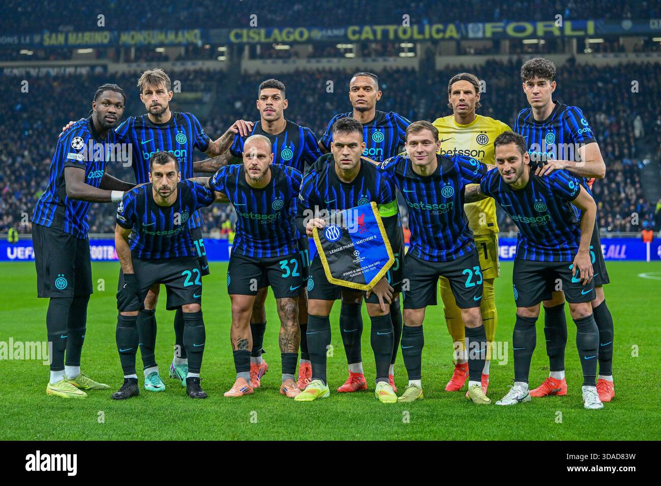 The Players of Inter during Inter - FC Internazionale vs Liverpool FC ...