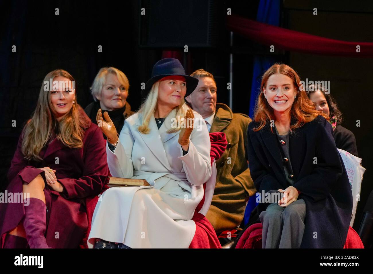 Oslo 20251210. Crown Princess Mette-Marit, Princess Ingrid Alexandra ...
