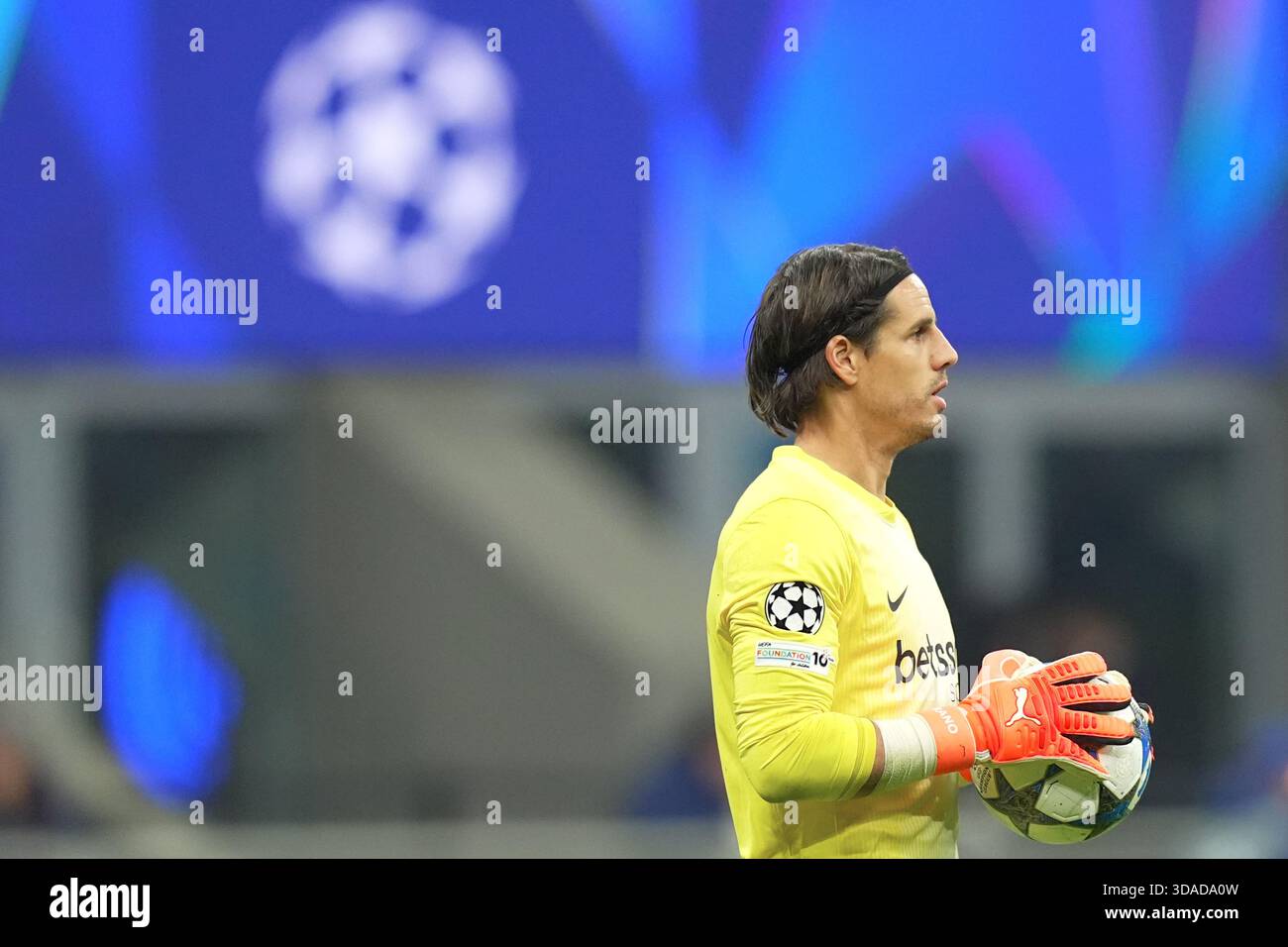 Inter Milan's goalkeeper Yann Sommer during the Uefa Champions League ...