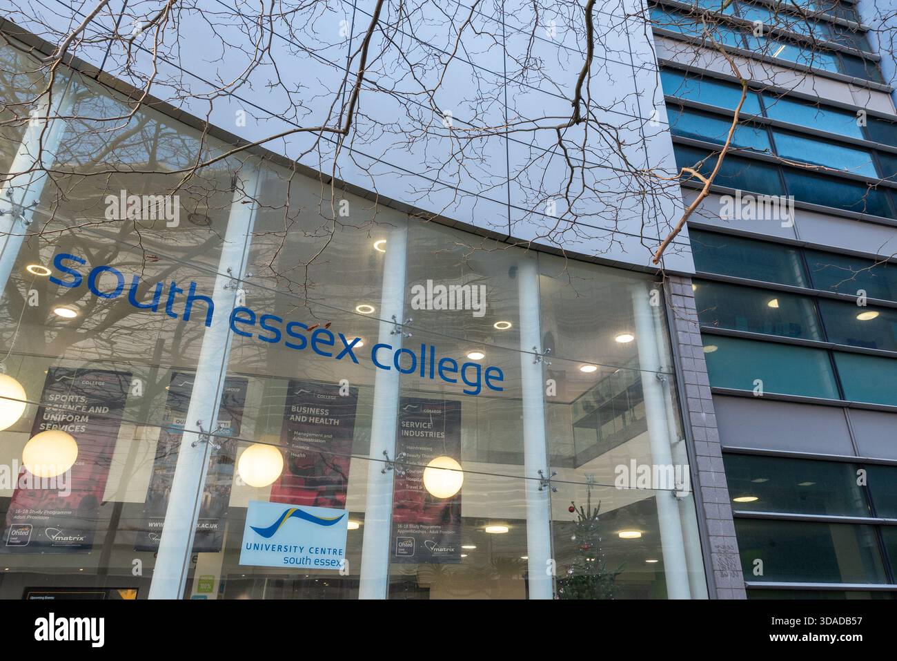 South Essex College building on University Campus, Southend on Sea ...
