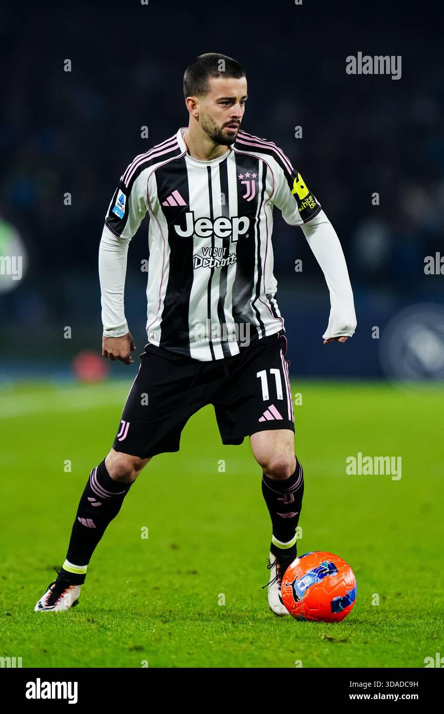 Edon Zhegrova of Juventus FC in action during the serie Serie A Enilive ...