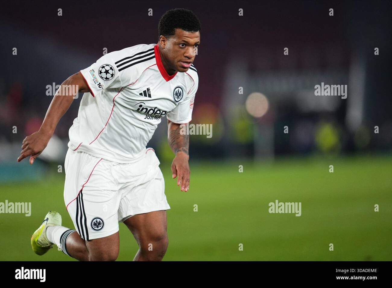 Jessic Ngankman of Eintracht Frankfurt during the UEFA Champions League ...