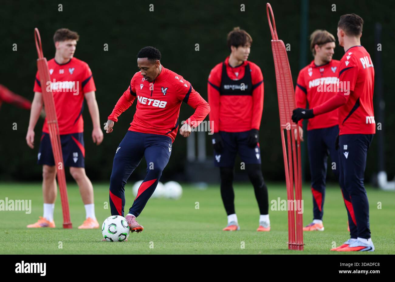 Crystal Palace's Nathaniel Clyne during a training session at the ...