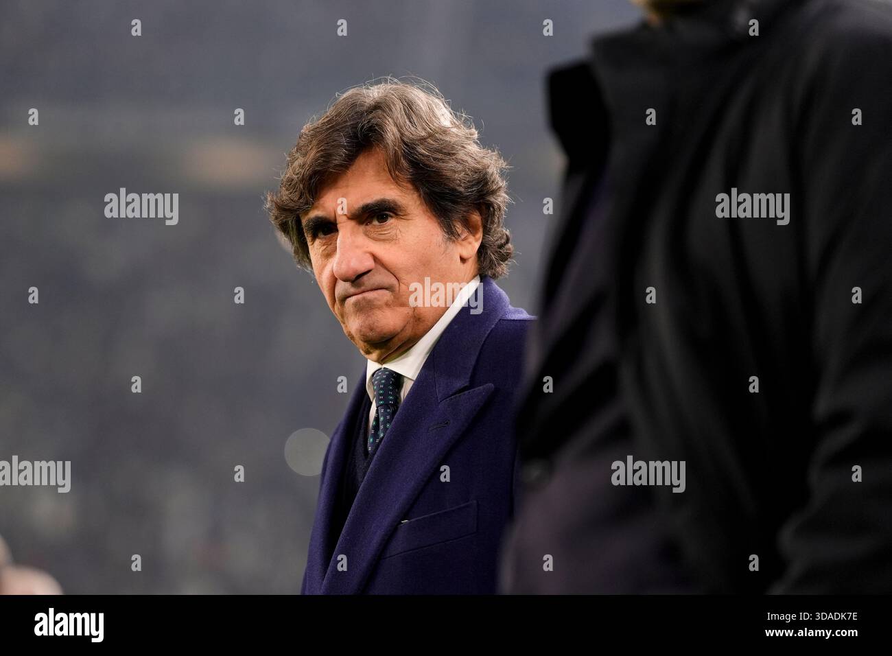 Urbano Cairo during the Serie A soccer match between Juventus and ...