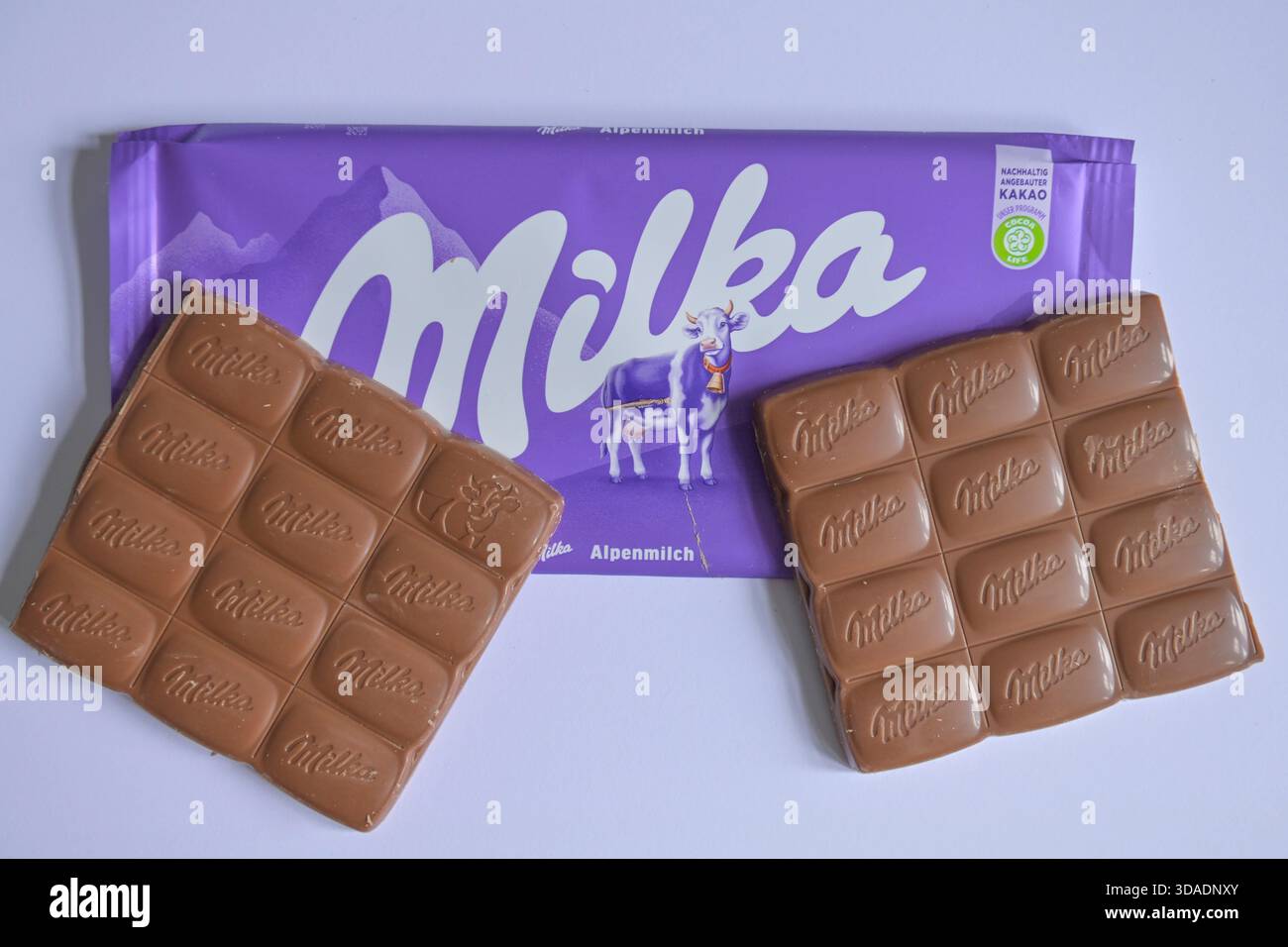 Milka Schokolade *** Milka chocolate Stock Photo - Alamy