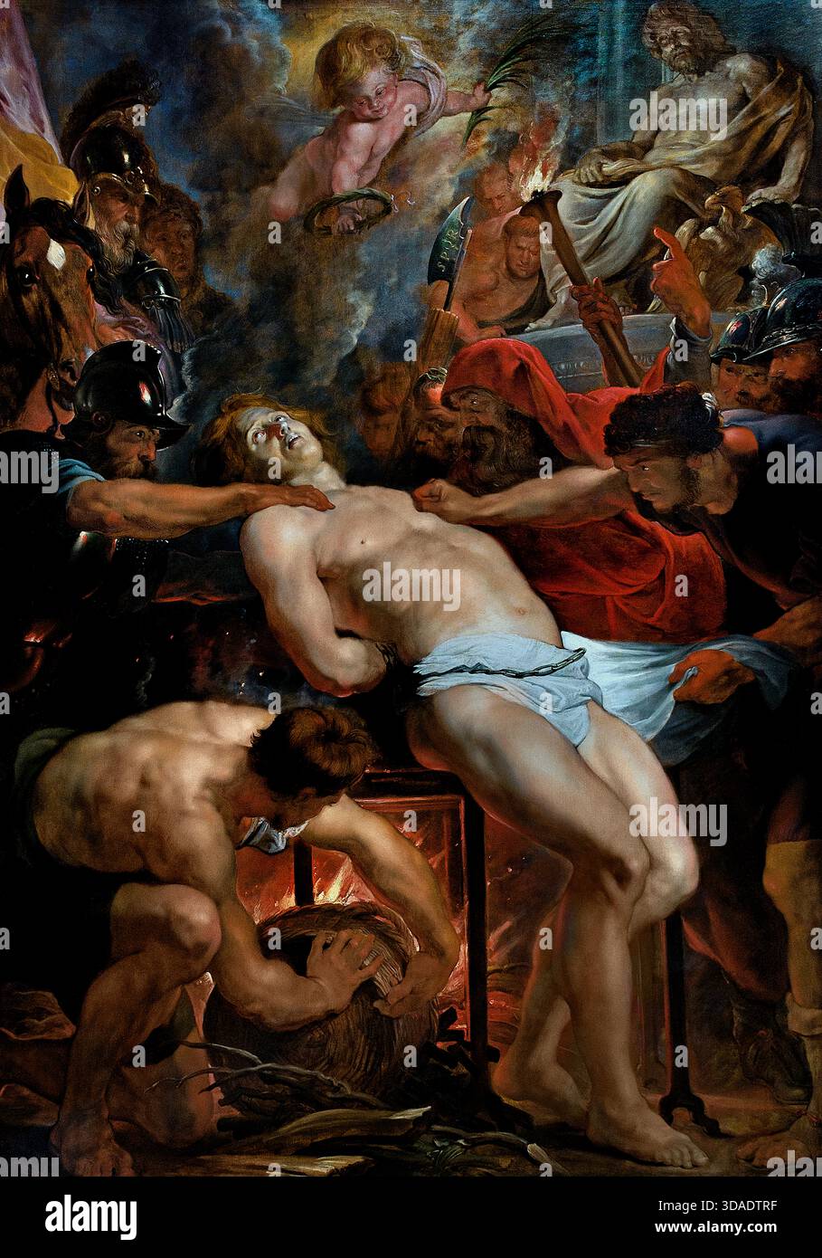 The Martyrdom of ST Lawrence by PETER PAUL RUBENS (1577-1640) Flemish ...