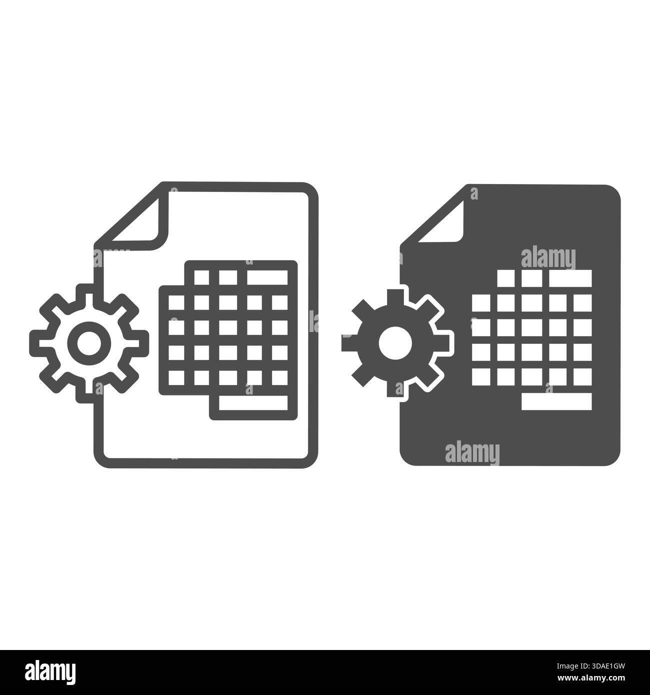 Calendar on document file Black and White Stock Photos & Images - Alamy