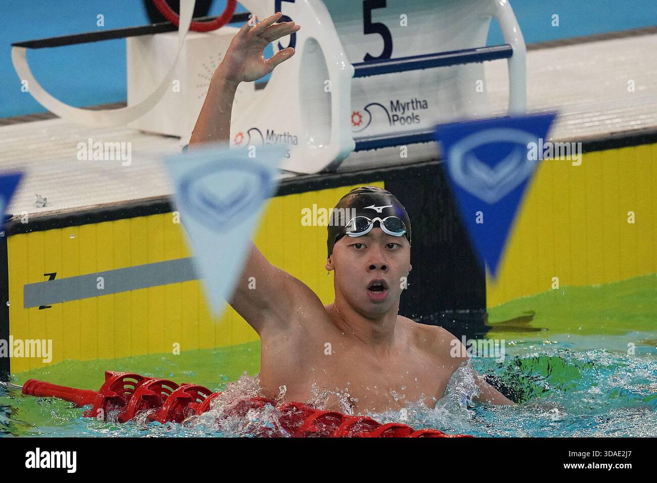 Indonesia's Jason Donovan Yusuf celebrates after winning the men's 100m ...