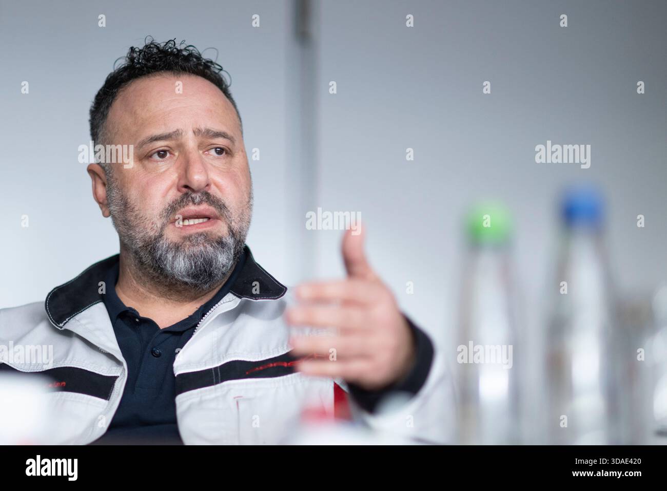10 December 2025, Baden-Württemberg, Stuttgart: Ibrahim Aslan, Chairman ...