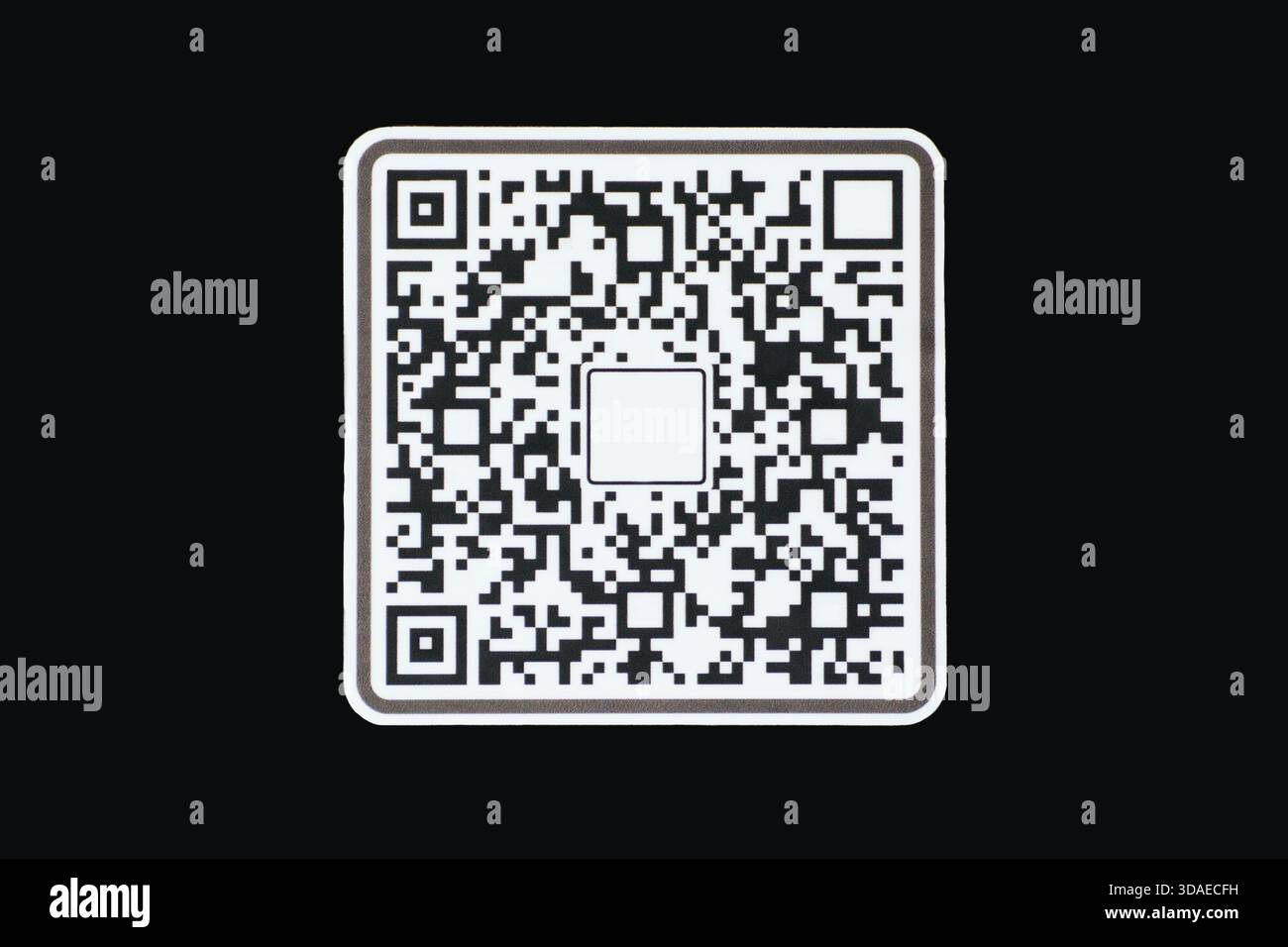 Black white computer logo hi-res stock photography and images - Alamy