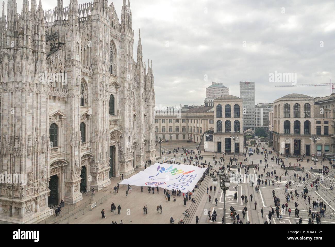 MILAN - The "Caravan of Peace" organized by ACLI (Italian League for ...