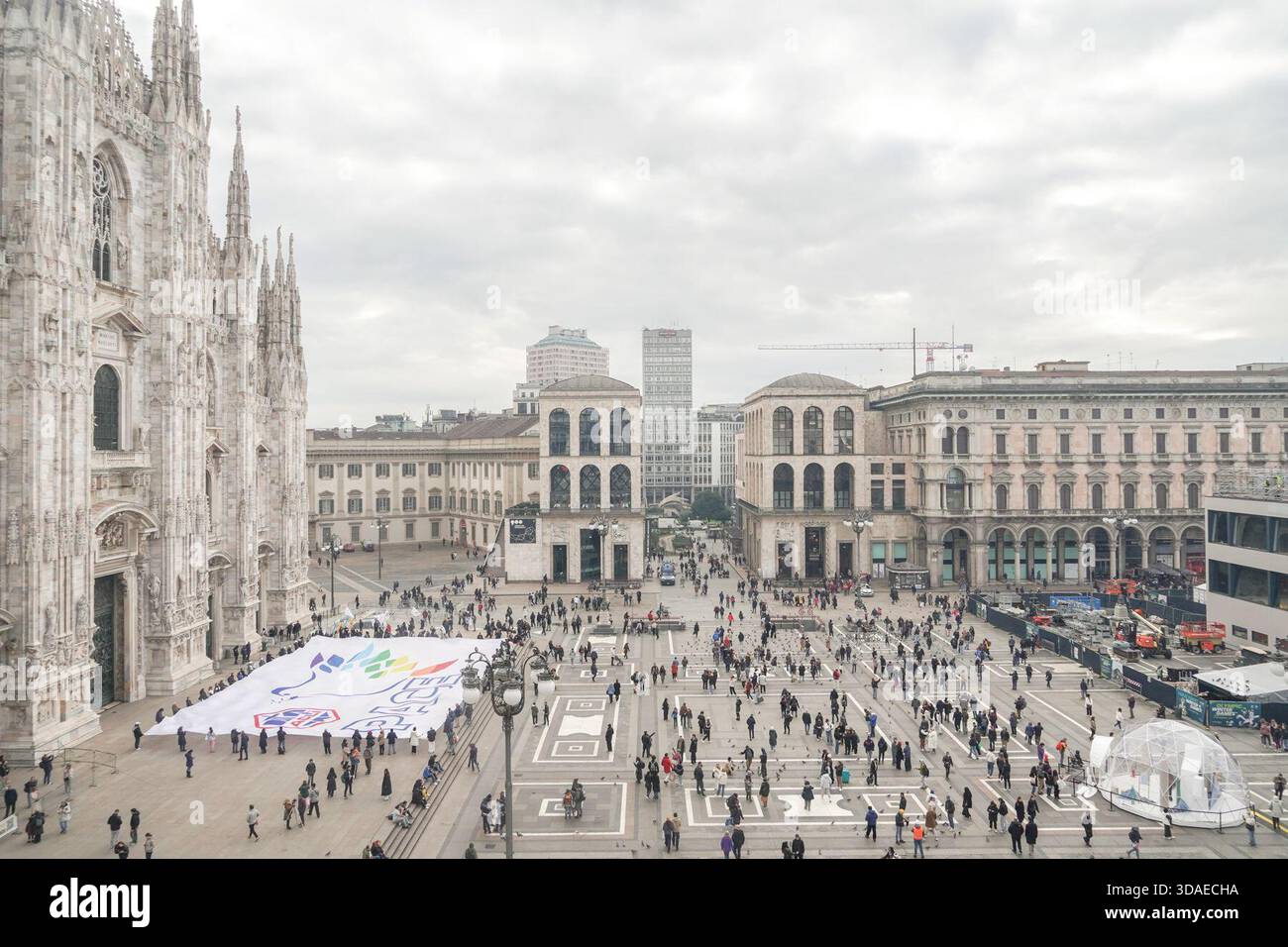 MILAN - The "Caravan of Peace" organized by ACLI (Italian League for ...