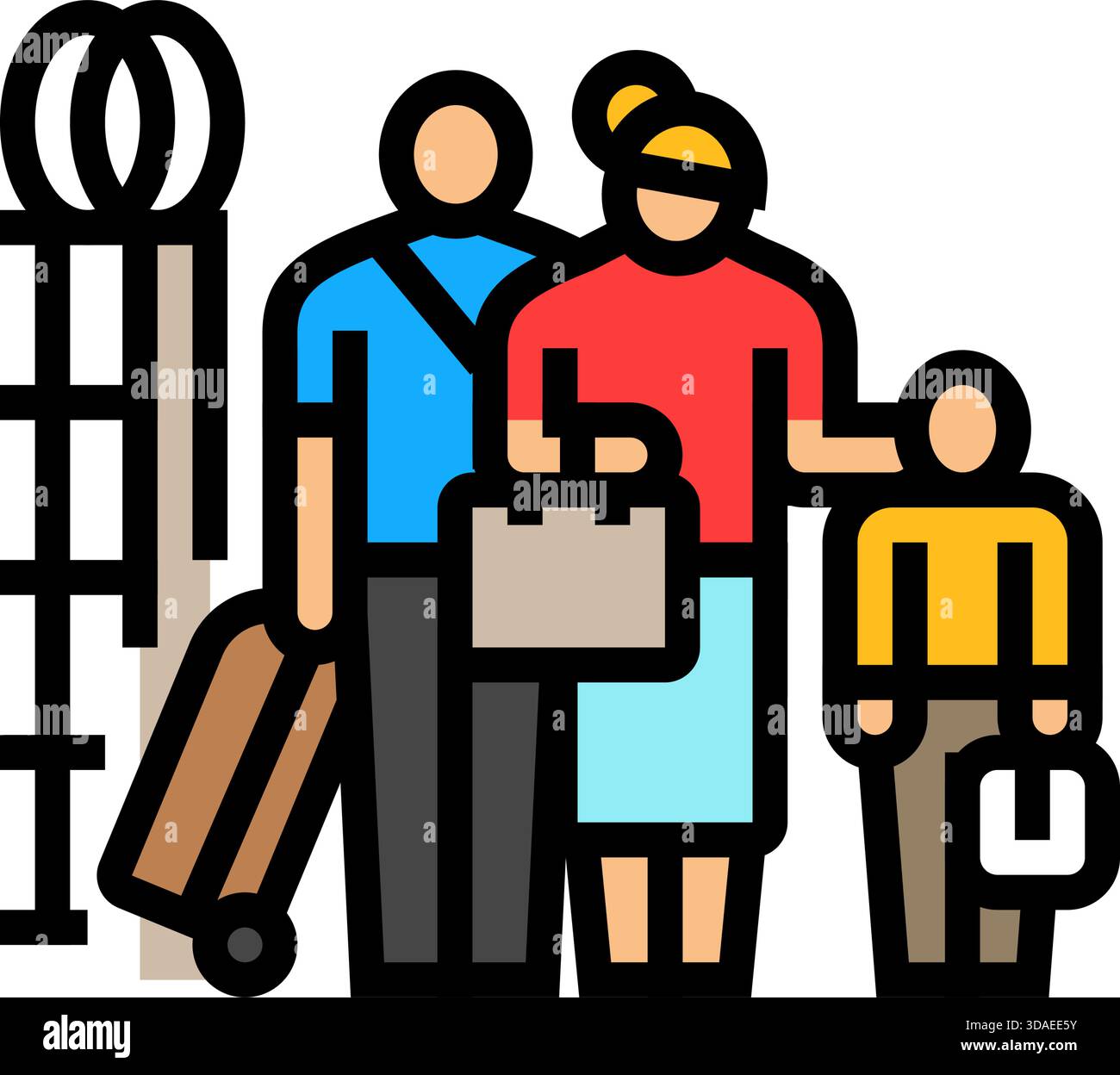 Host family Cut Out Stock Images & Pictures - Alamy