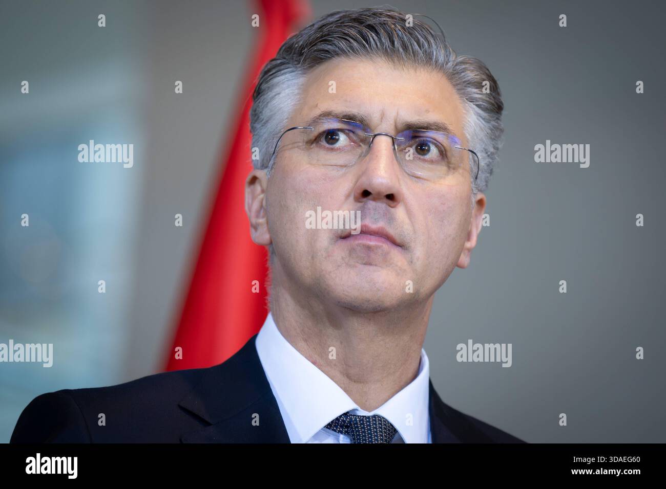 Premierminister, Andrej Plenkovic Bundeskanzleramt, Berlin ...