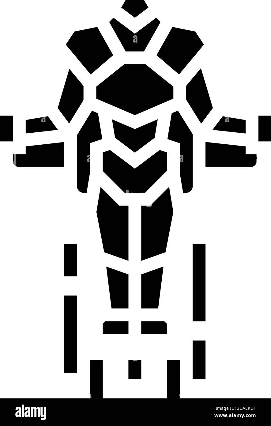 Robot with jetpack Stock Vector Images - Alamy