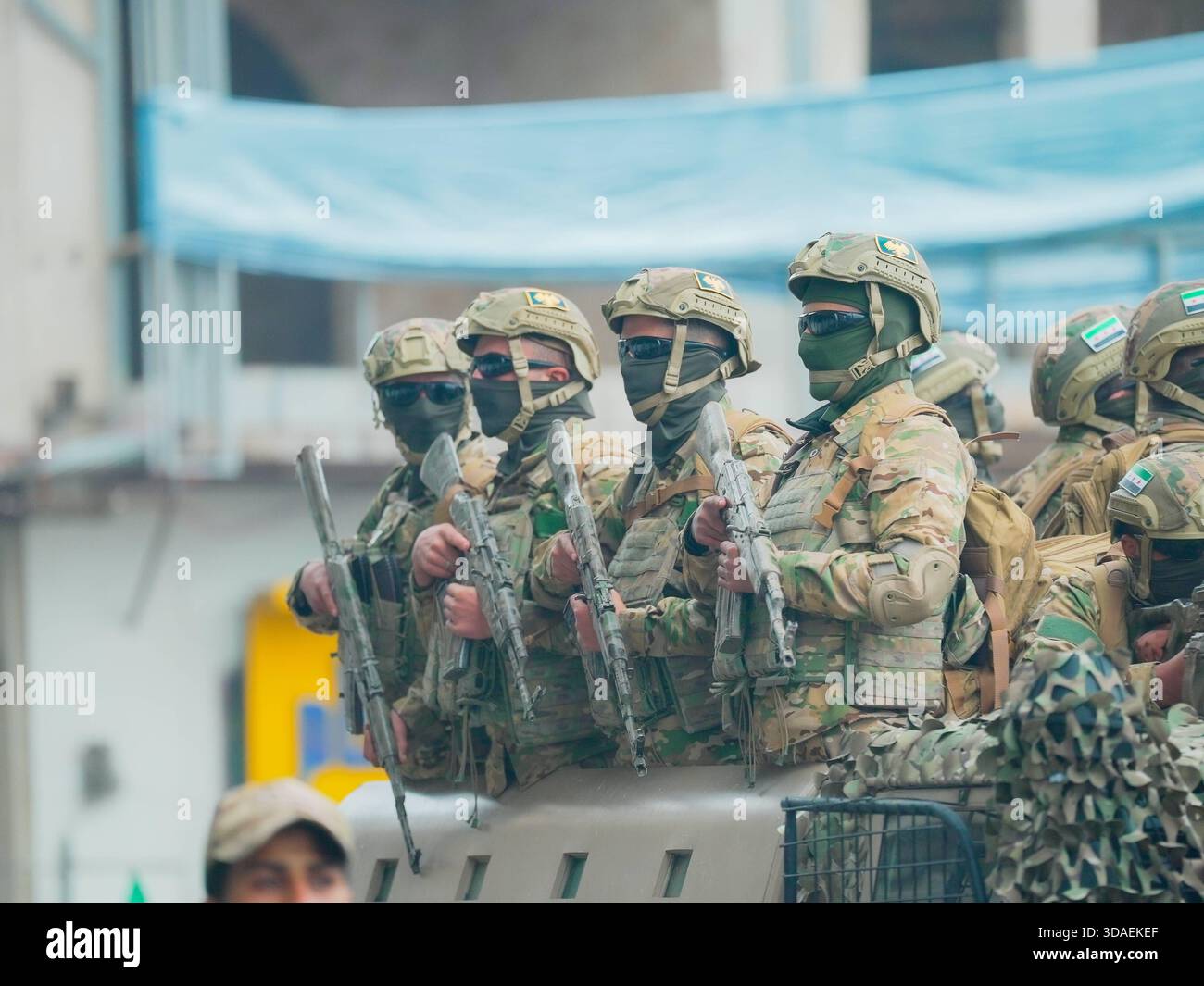 Syrian Army and Public Security Hold Military Parade on First ...