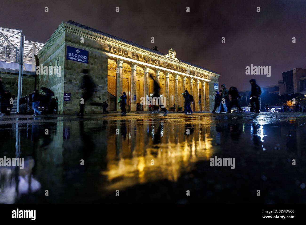 BAKU , 10-12-2025 , Tofiq Bahramov Stadion , Season 2025 / 2026 , UEFA ...