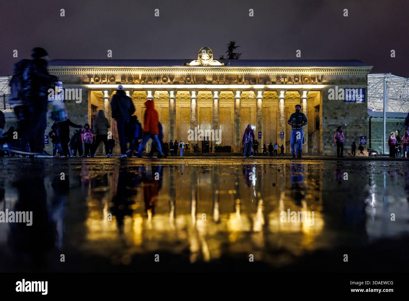 BAKU , 10-12-2025 , Tofiq Bahramov Stadion , Season 2025 / 2026 , UEFA ...