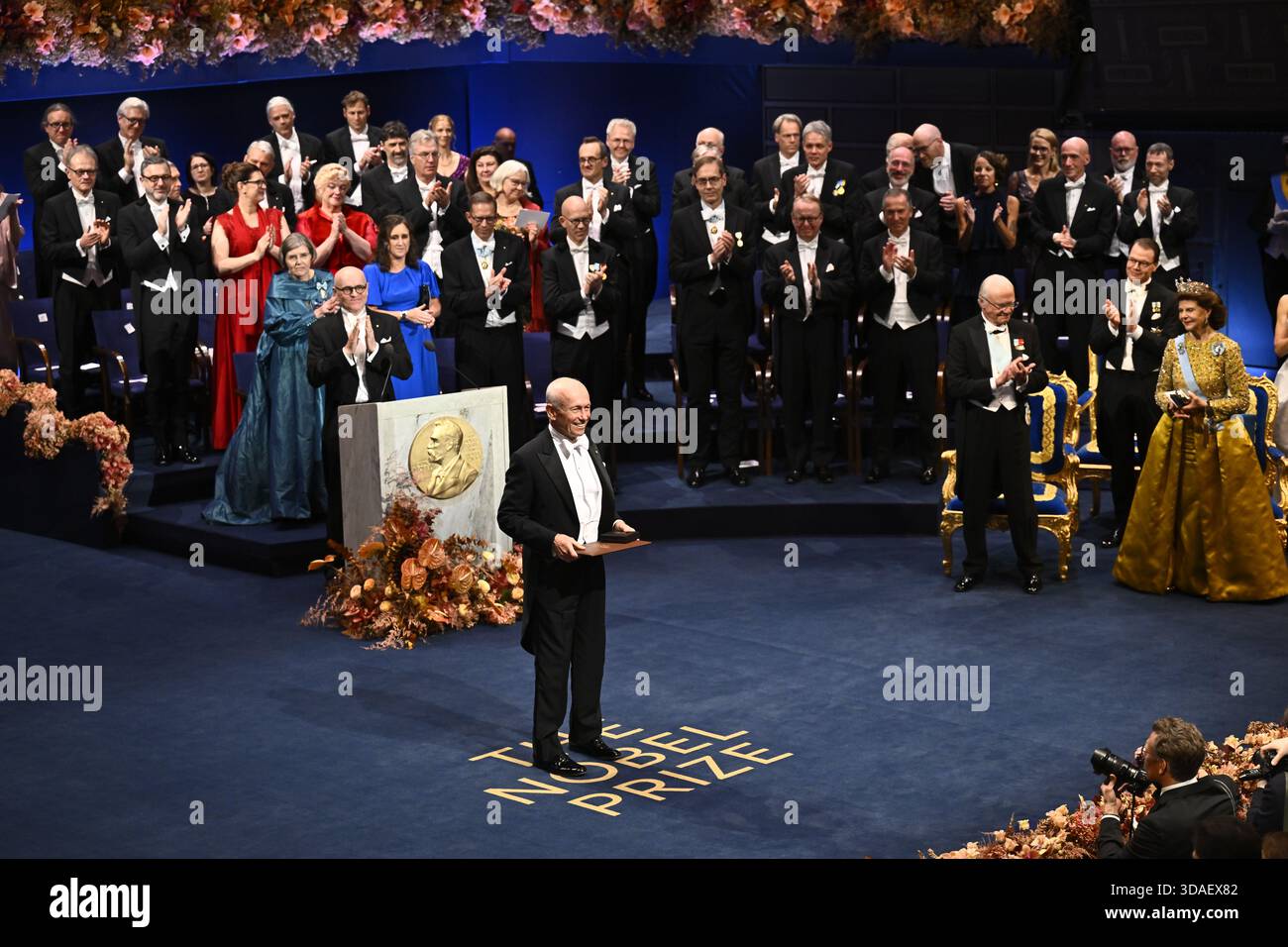 STOCKHOLM, SWEDEN 20251210Nobel Prize winner in Economics Peter Howitt ...