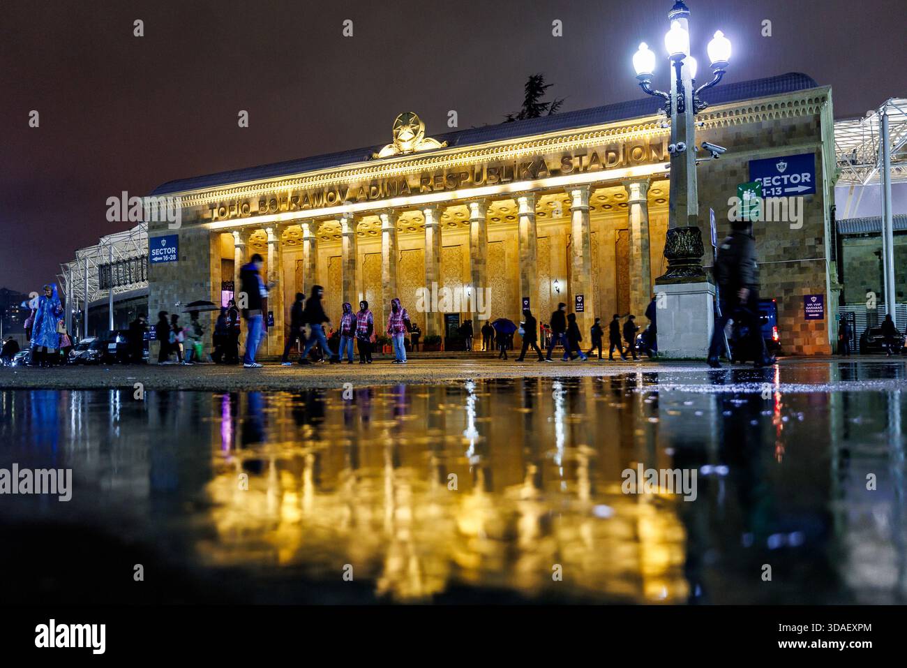 BAKU , 10-12-2025 , Tofiq Bahramov Stadion , Season 2025 / 2026 , UEFA ...