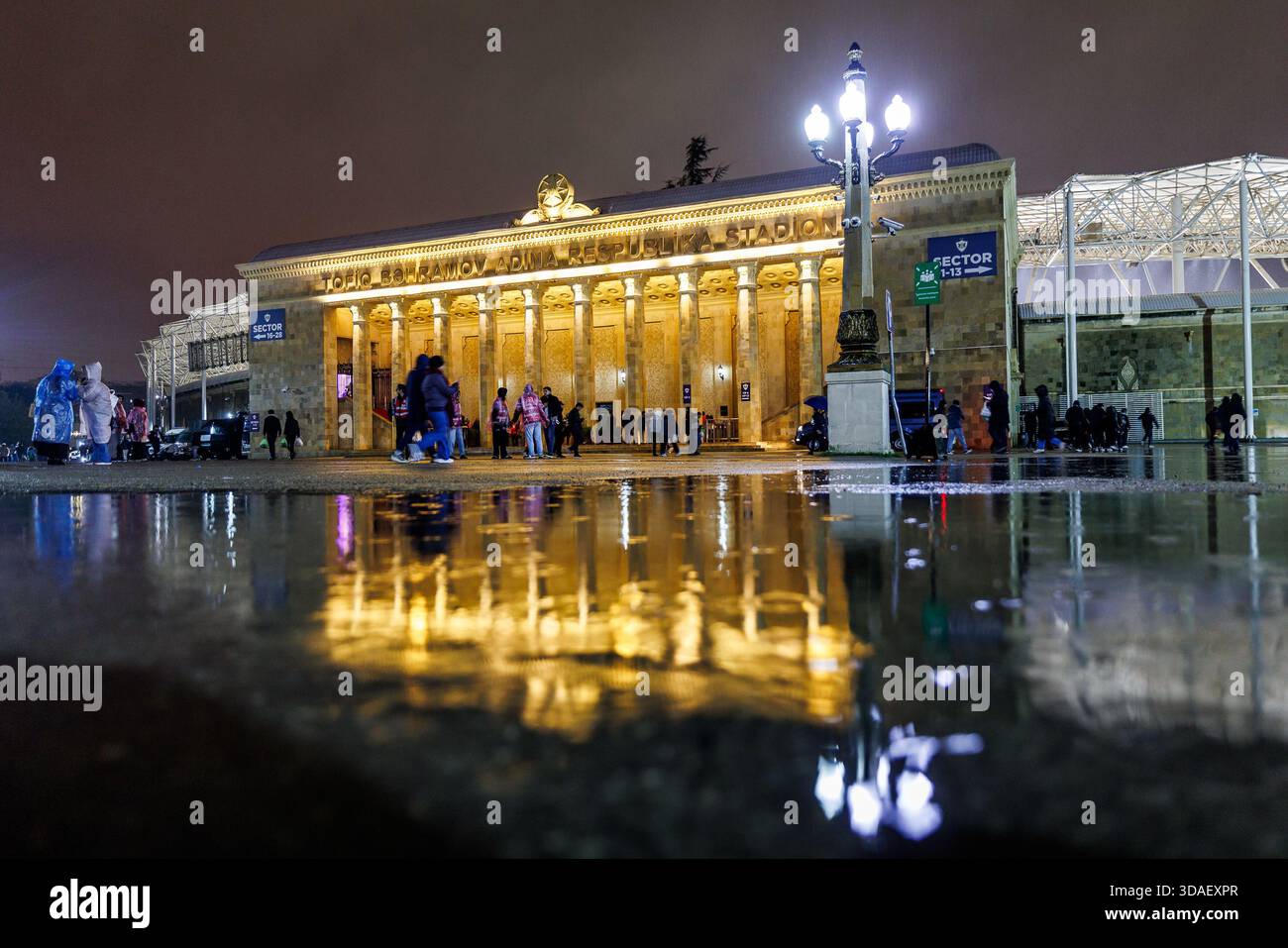 BAKU , 10-12-2025 , Tofiq Bahramov Stadion , Season 2025 / 2026 , UEFA ...
