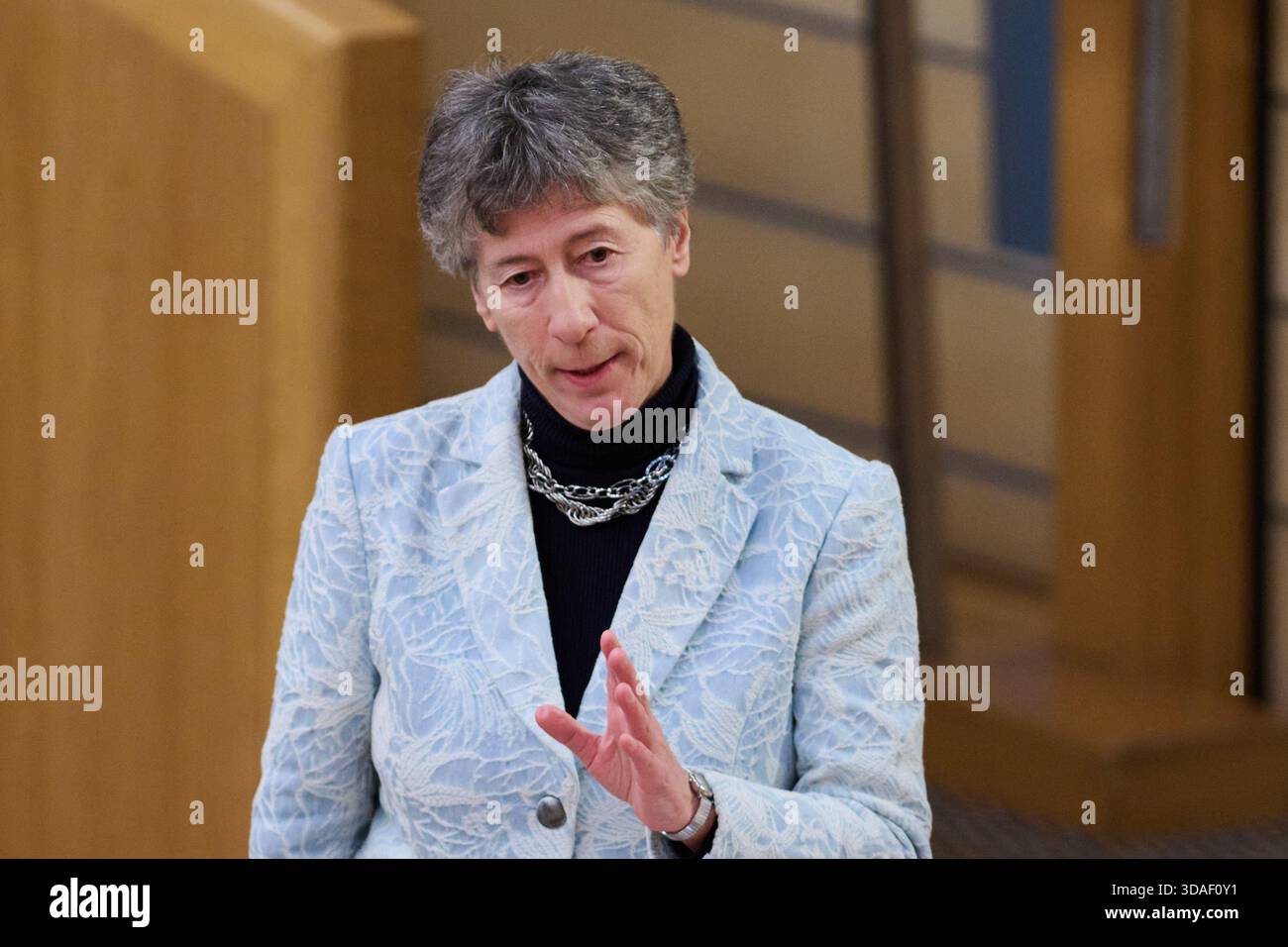Edinburgh Scotland, UK 10 December 2025. Liz Smith MSP at the Scottish ...